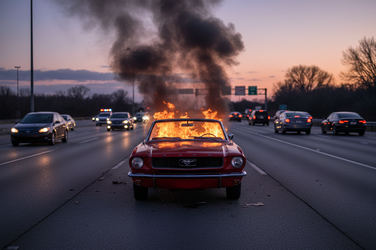 Classic Car Fire Suppression: Automatic Engine Bay Protection – Modern ...